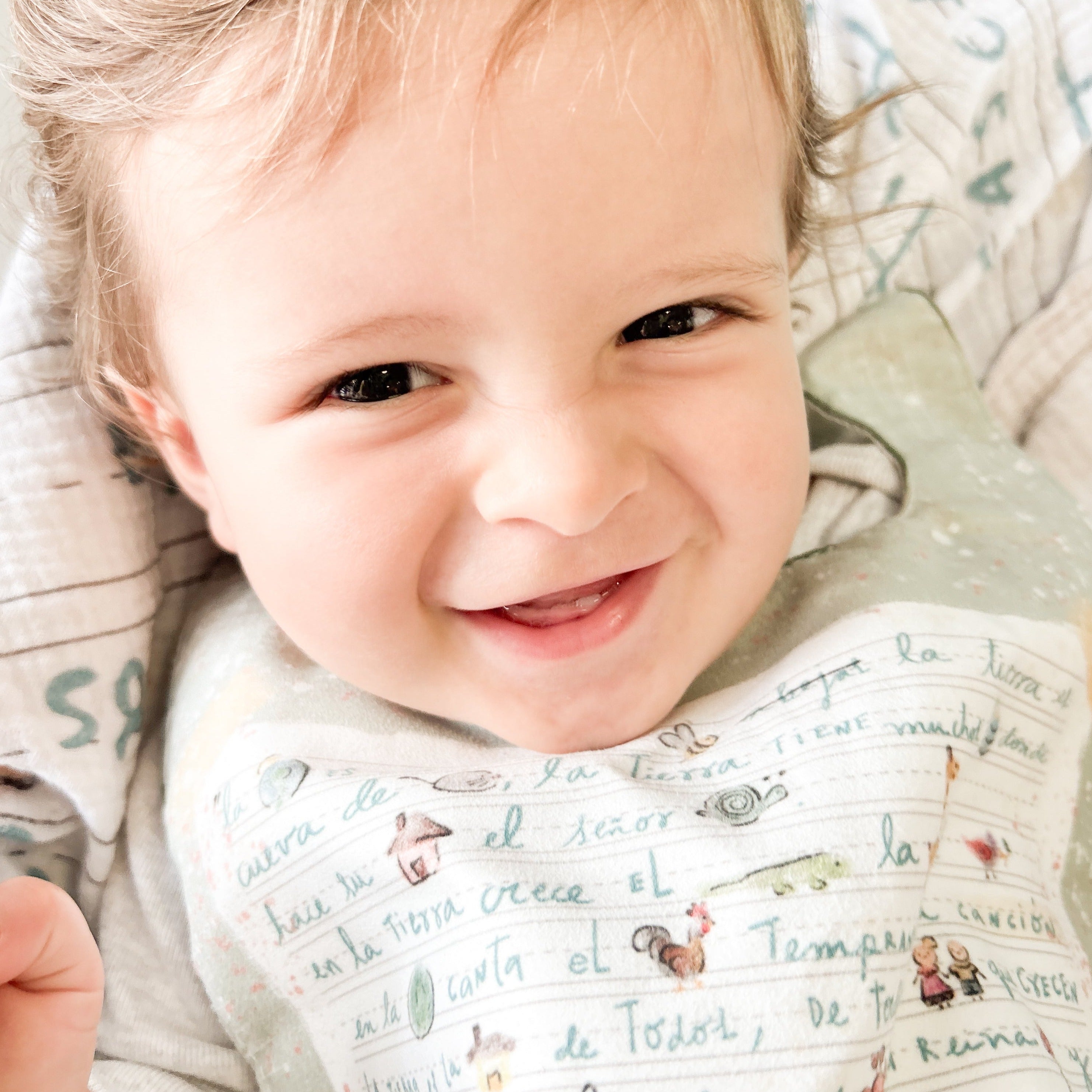 Babero Microfibra para bebé Caballito de Mar (Cantoalegre + cigoto)